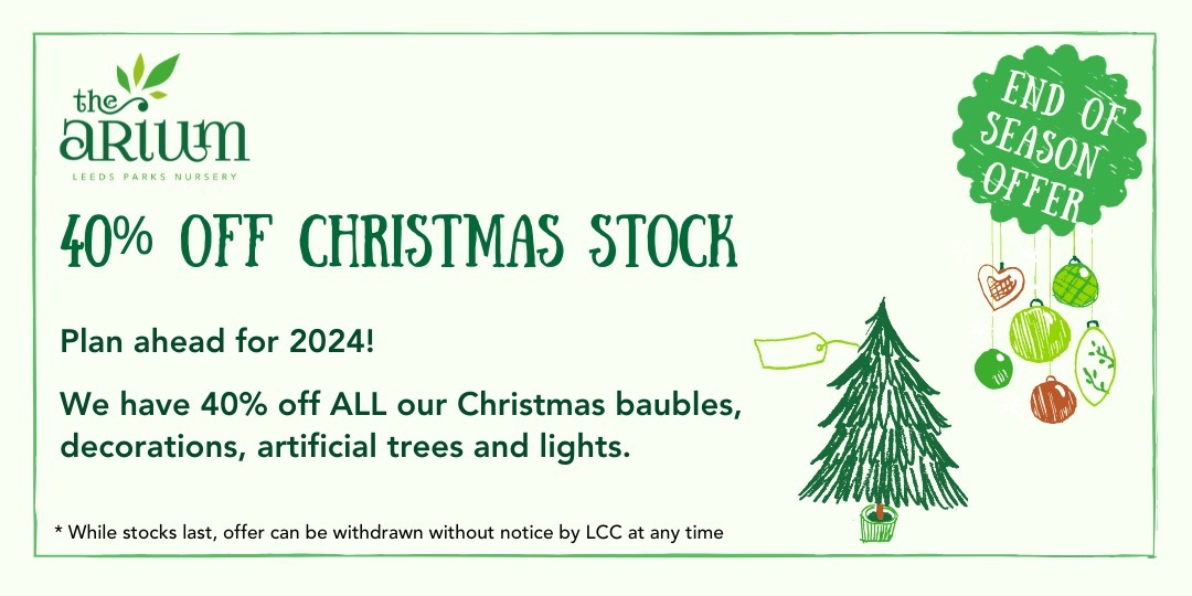 Special Offers | The Arium | Leeds | Leeds Parks Nursery