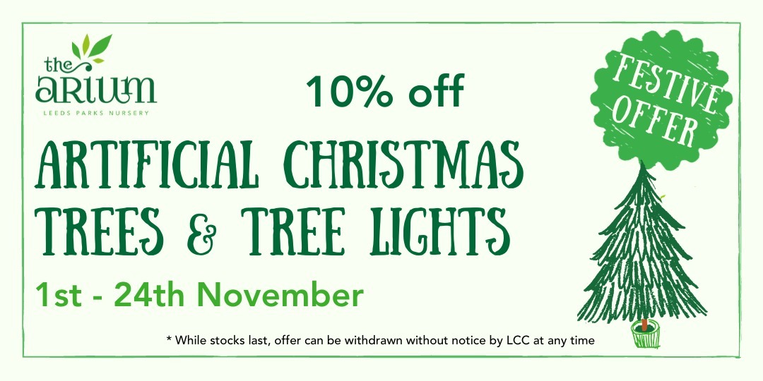 Special Offers | The Arium | Leeds | Leeds Parks Nursery